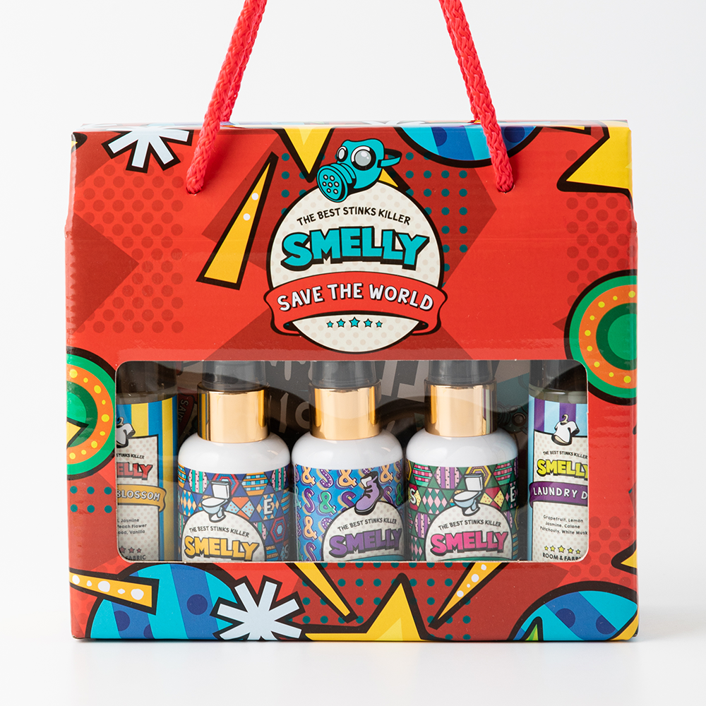 SMELLY Toilet Spray Gift Box SET ( BLUE) - JOSEPH BEAUTY