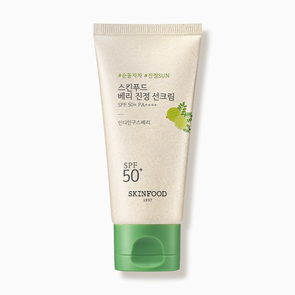 SKINFOOD Berry Soothing Sun Cream SPF50+ PA++++ 50ml - JOSEPH BEAUTY